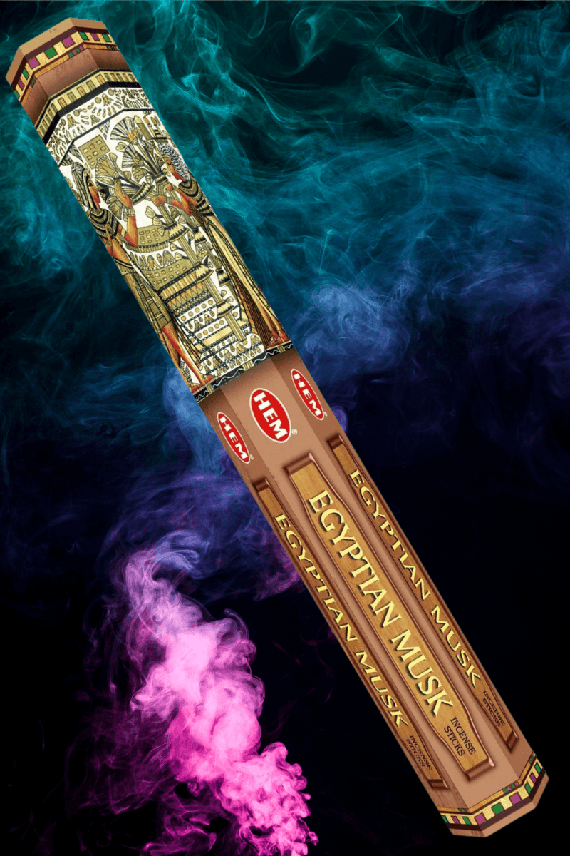 Hem Egyptian Musk Incense Sticks ~ 20 Sticks — Dusty Rose Essentials